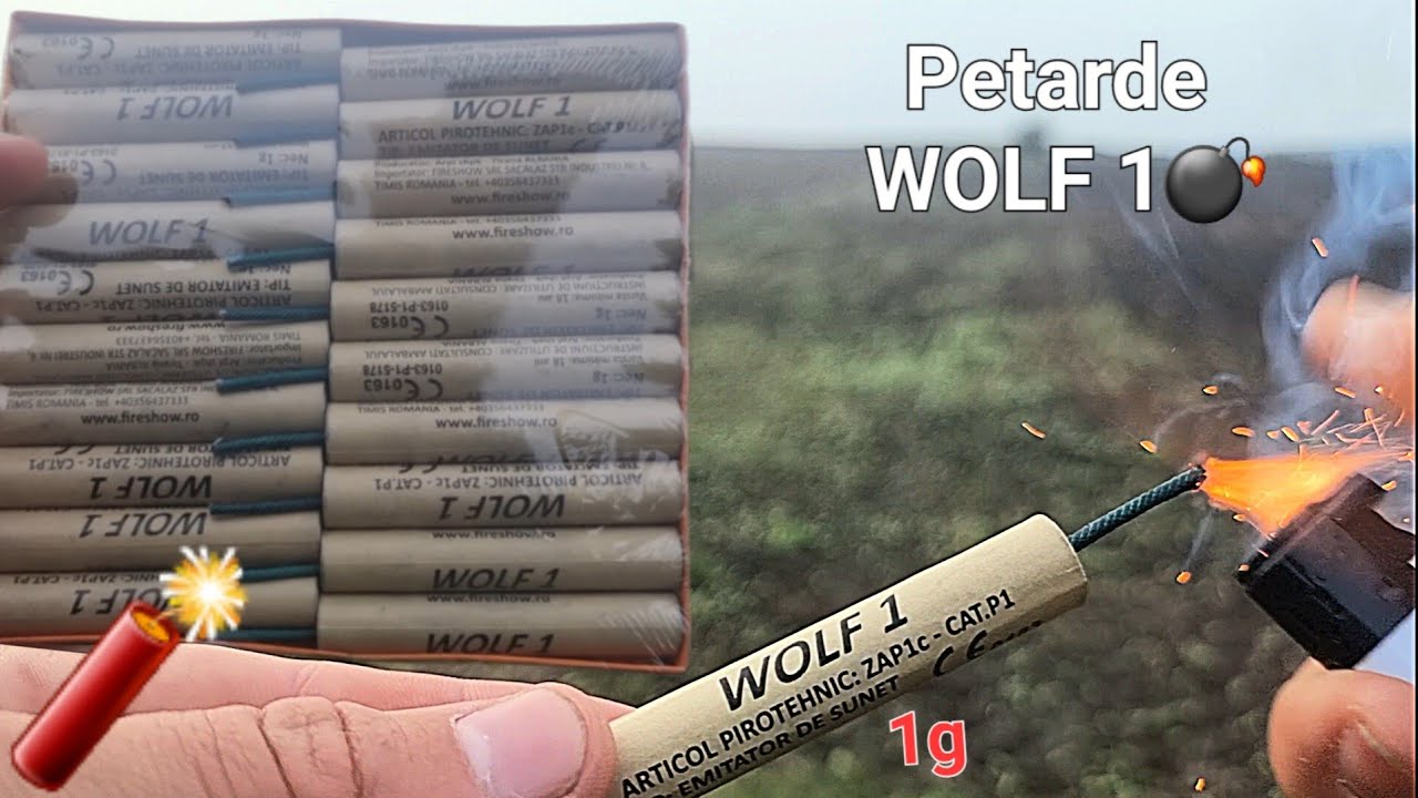 💥Petarde WOLF 1 - TEST & REVIEW PETARDE 2025💣 - YouTube