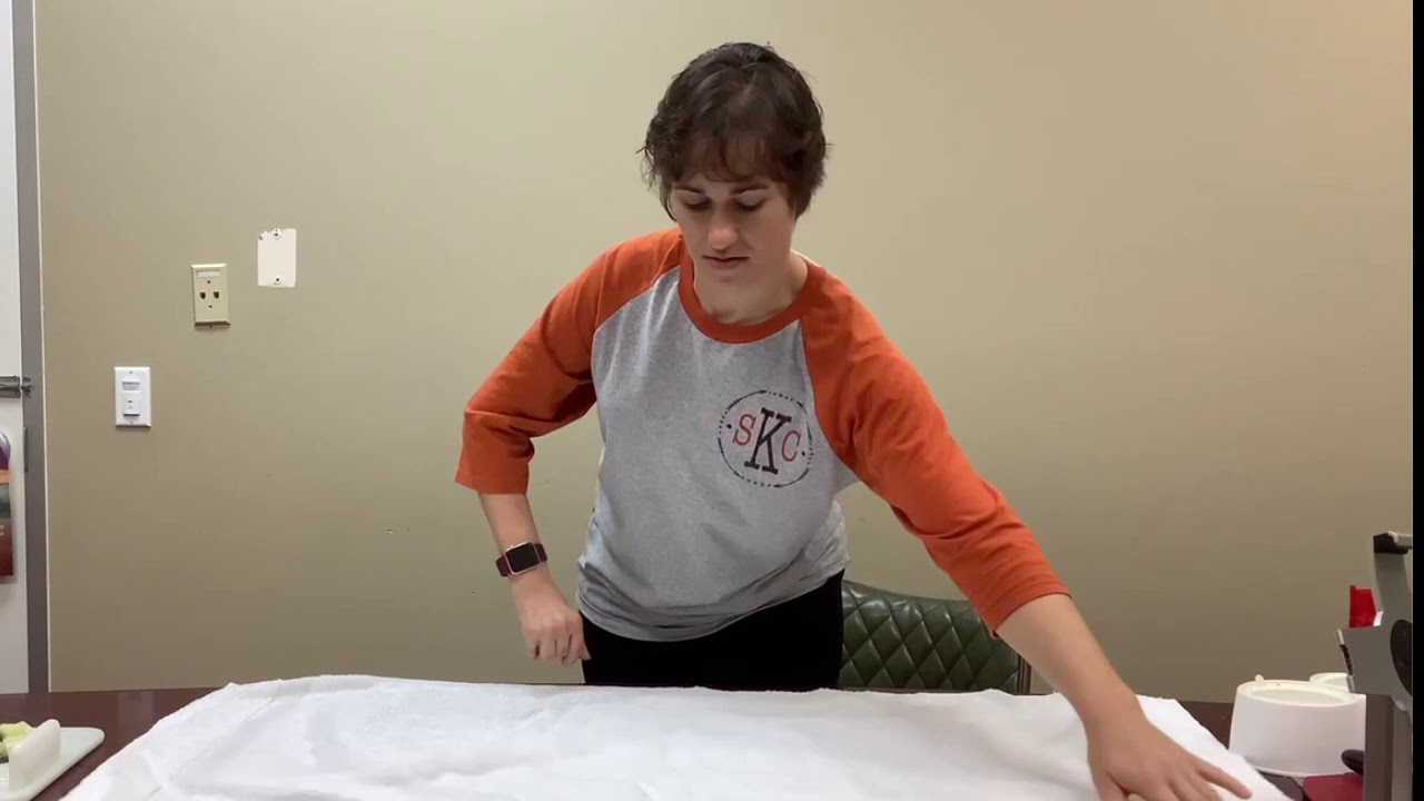 One- handed - How to Fold a Towel with One Hand ? | Sara - YouTube