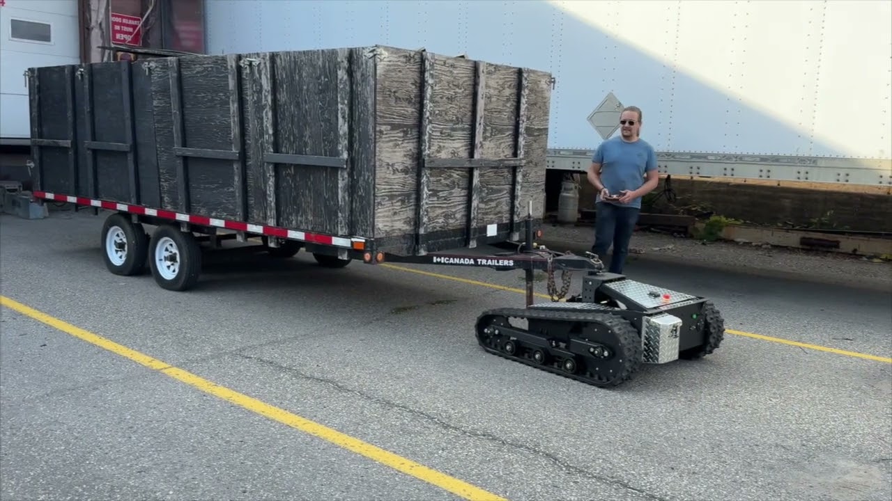 Remote-controlled Trailer Dolly For Heavy Trailers: TRAX J5