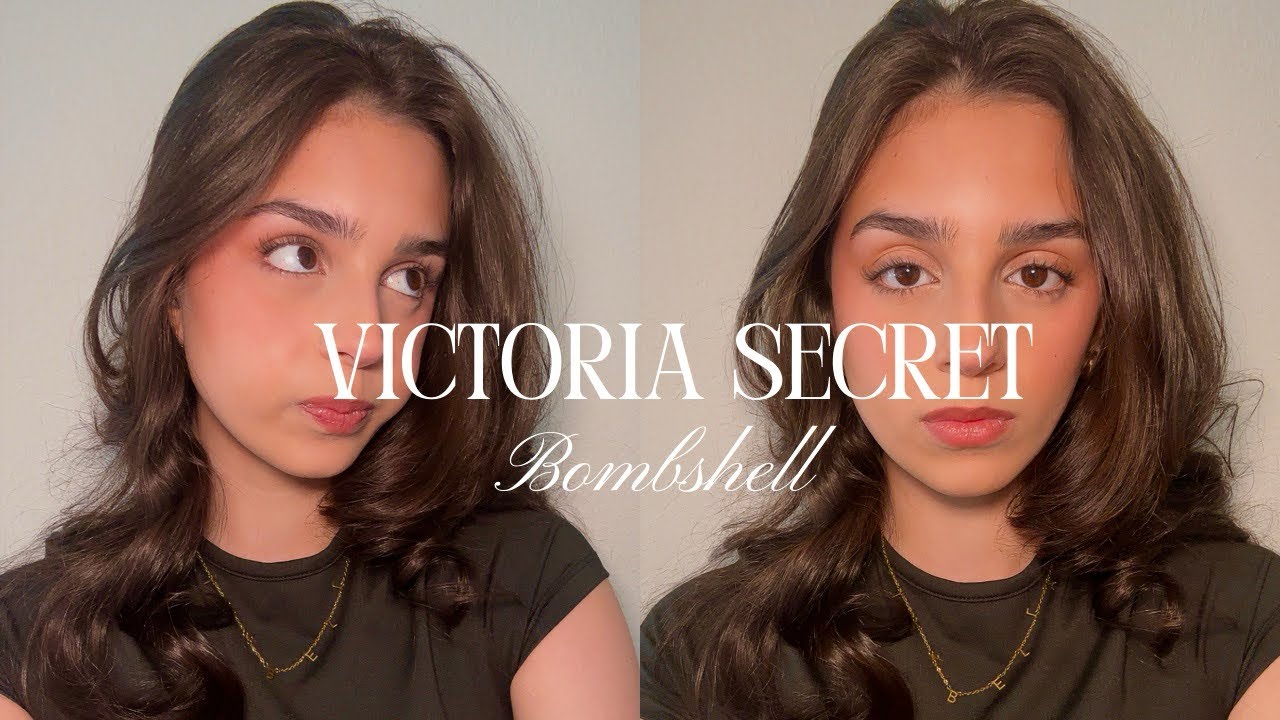 Victoria Secret Bombshell makeup tutorial - YouTube