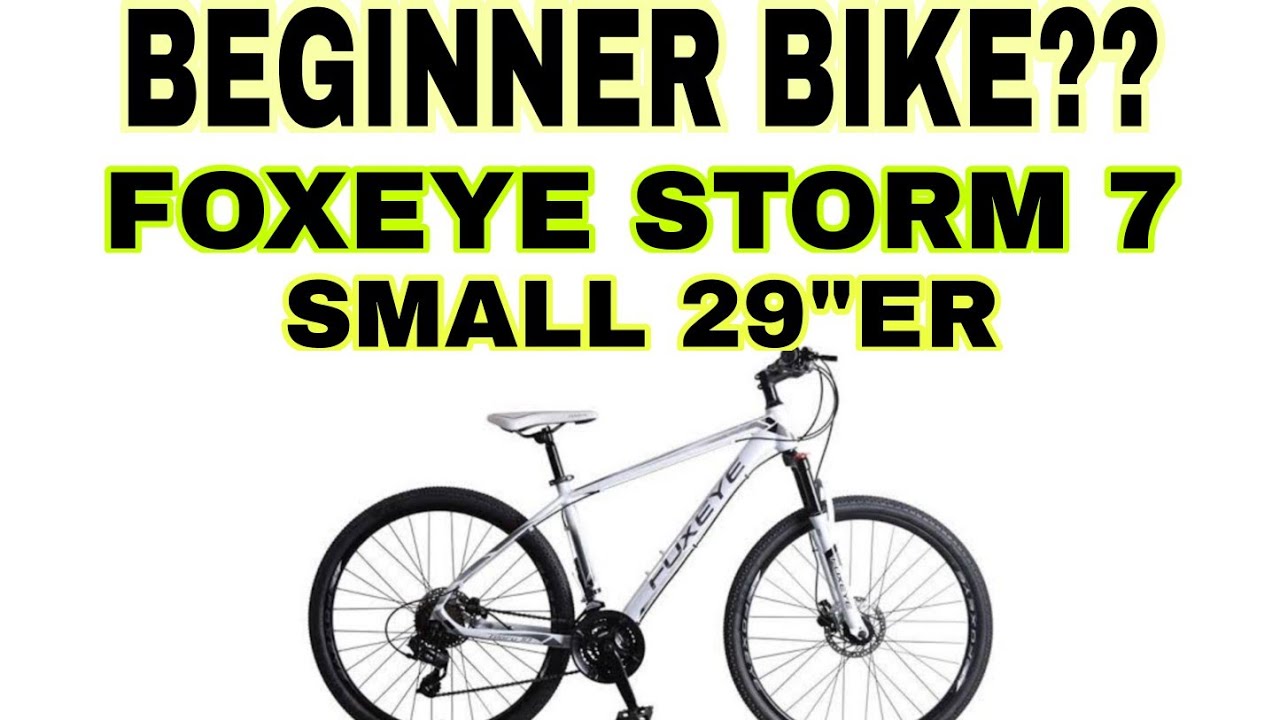 FOXEYE STORM 7 MOUNTAIN BIKE! - YouTube