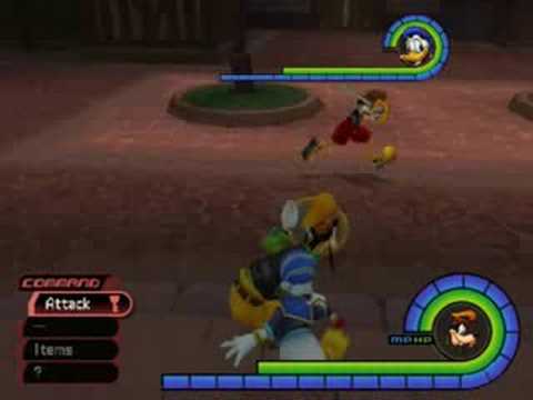 KH1 Prueba de Hacking - Goofy contra... ¿Sora? - YouTube
