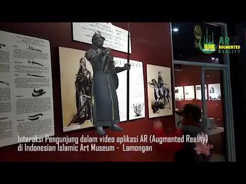 AR Augmented Reality - Indonesian Islamic Art Museum - YouTube