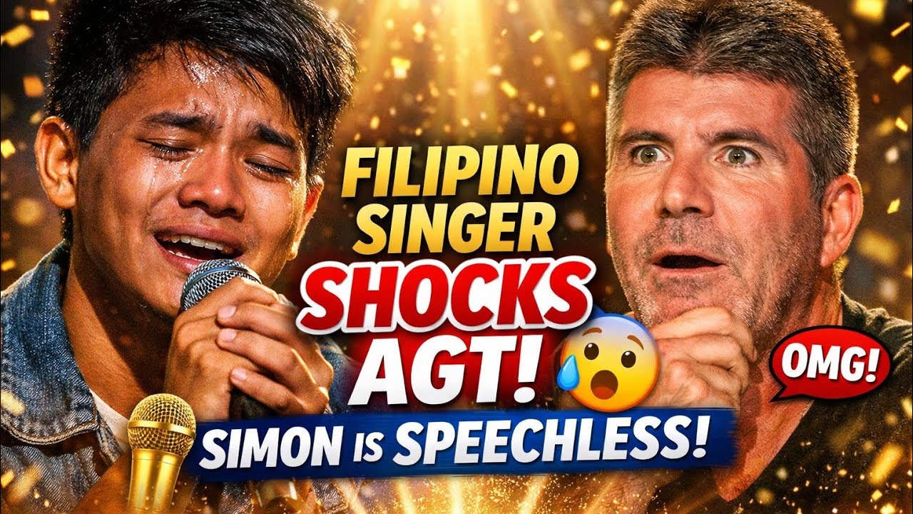 Poor Filipino Singer Sings Celine Dion on AGT… Simon Cowell Is Left ...