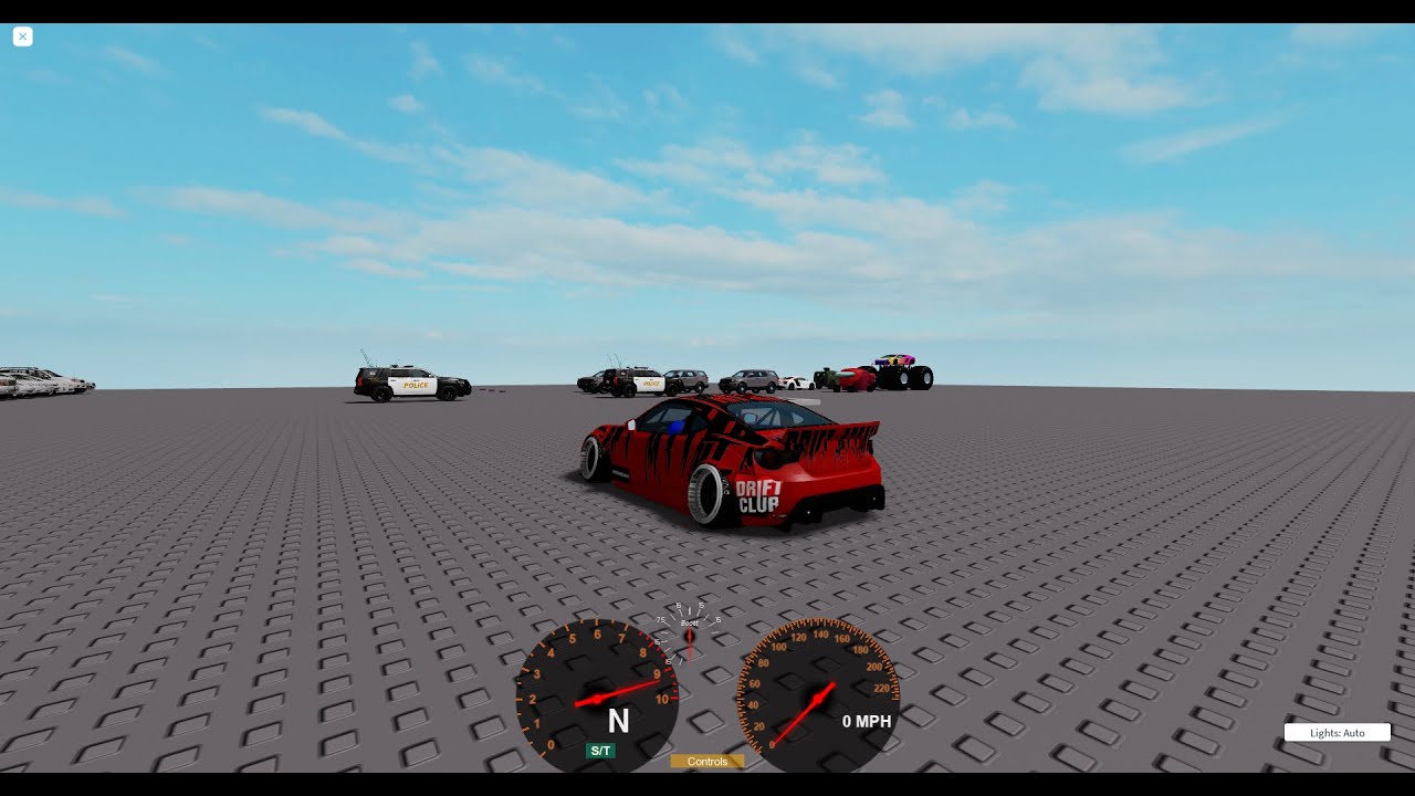 my new game on roblox its calld just drive a car its fun - YouTube