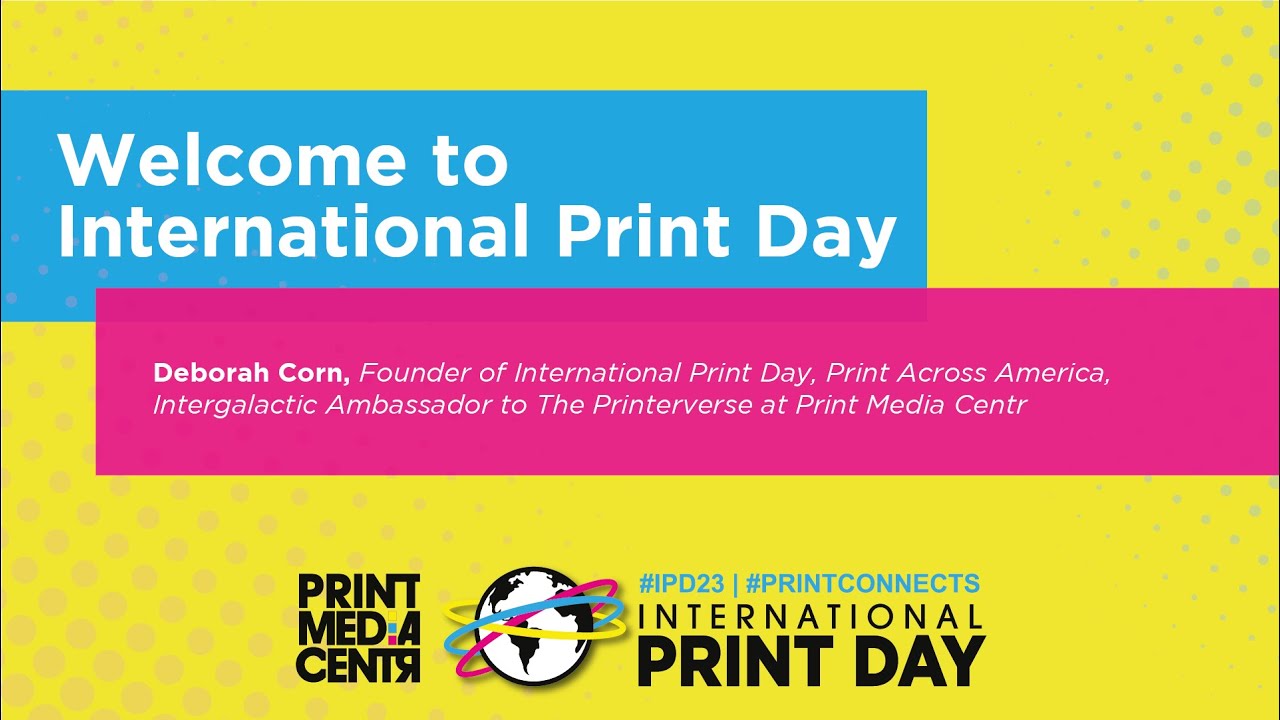 Welcome to International Print Day 2023! - YouTube