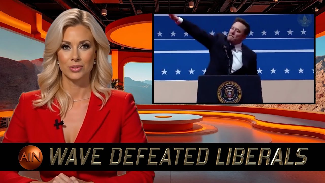 Elon Musk Salutes, Liberals Scream in Fear! - YouTube