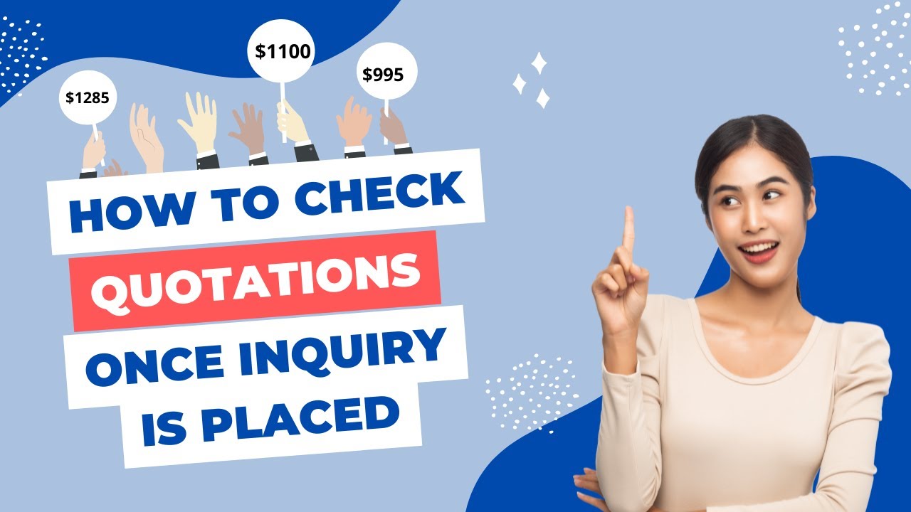 How to check Quotations once Inquiry is placed on primafreight.com ...