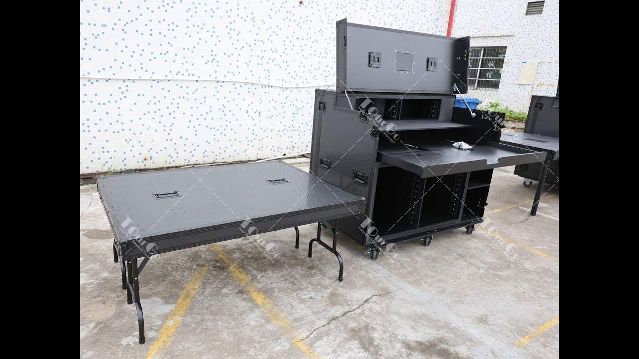 Video Editing Equipment Broadcast Monitor Tool Flight Case with 2pcs ...