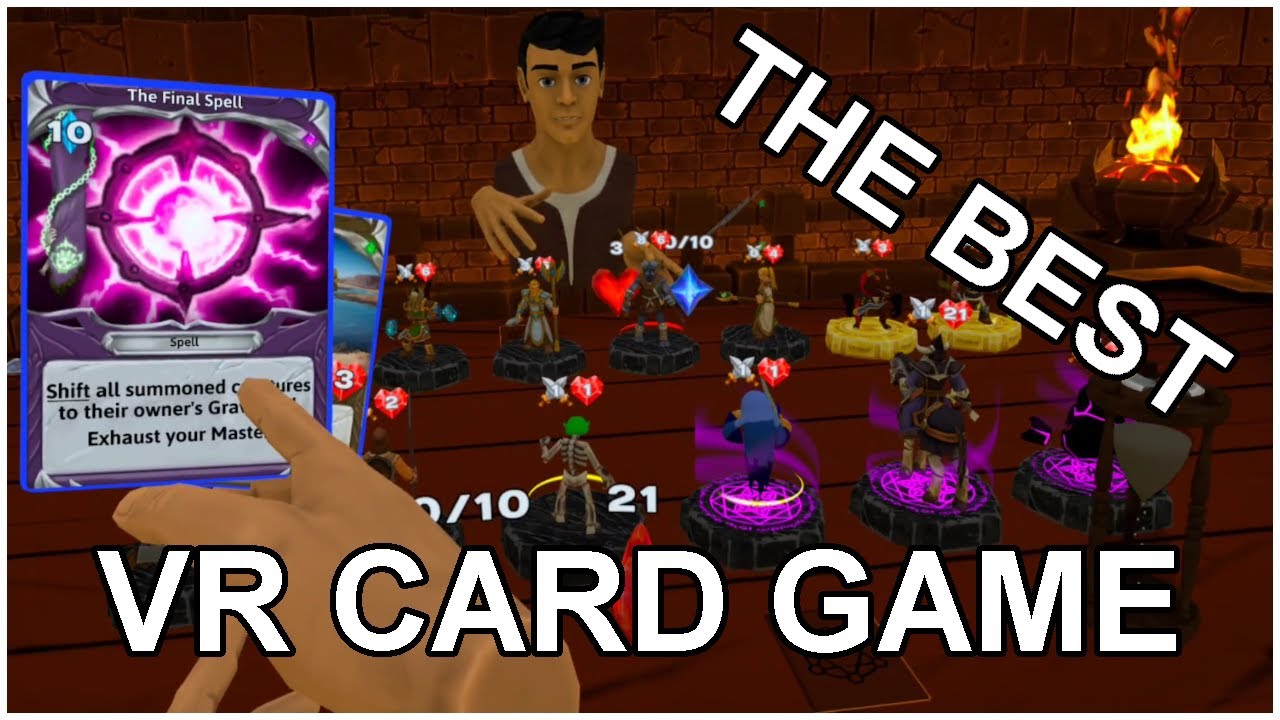 The BEST VR Card Game - Cards and Tankards Review - YouTube