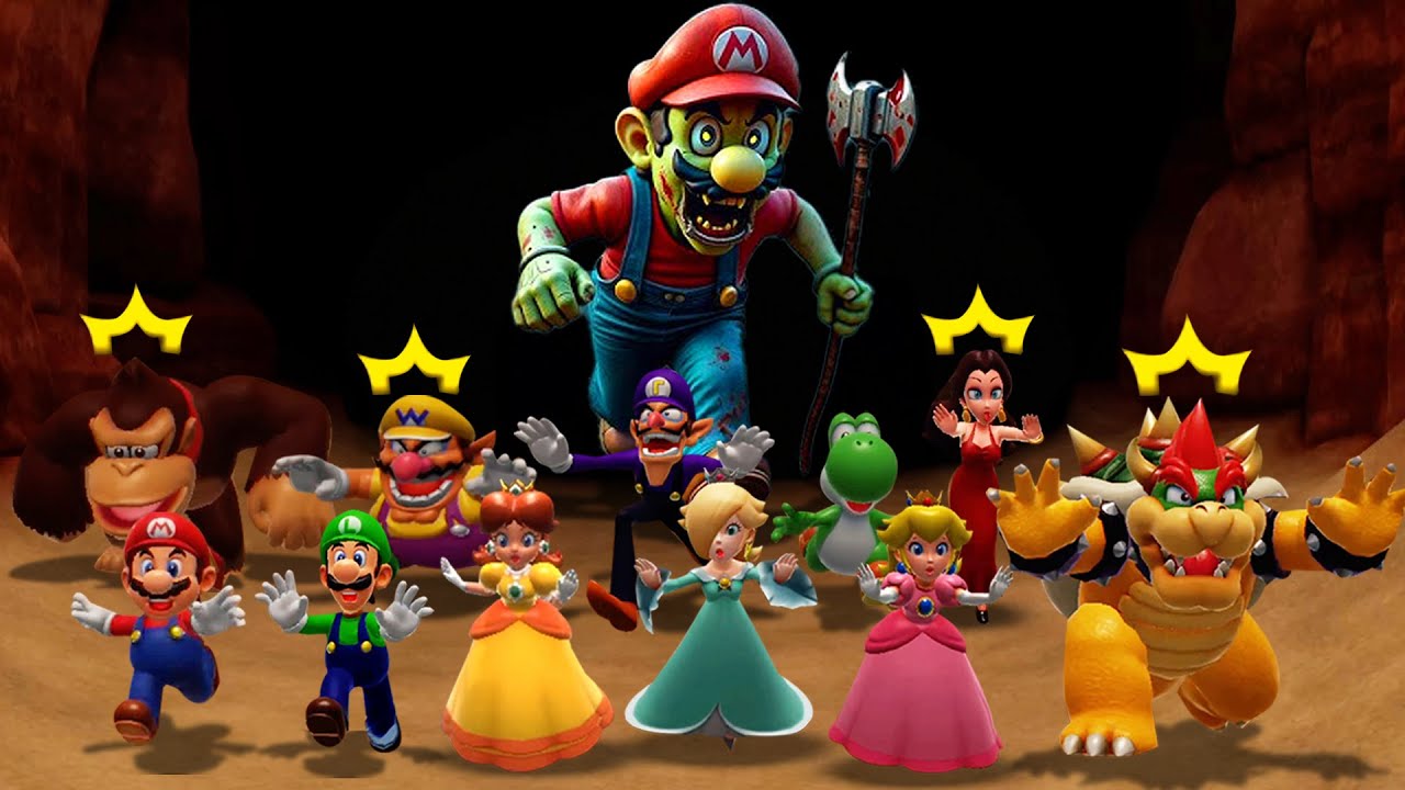 Super Mario Party Jamboree - Epic Battle Gameplay | Mario Vs Luigi Vs ...