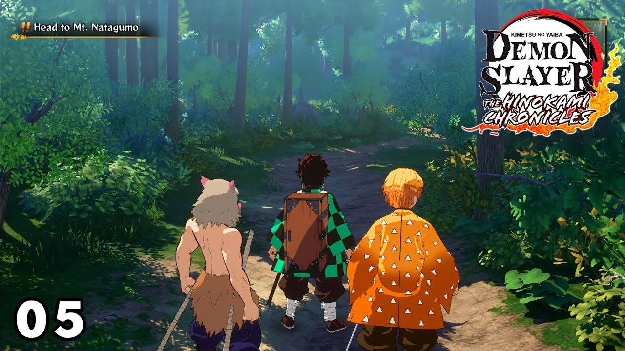 Tanjiro, Zenitsu & Inosuke vs Lower Moon 5 | Demon Slayer The Hinokami ...