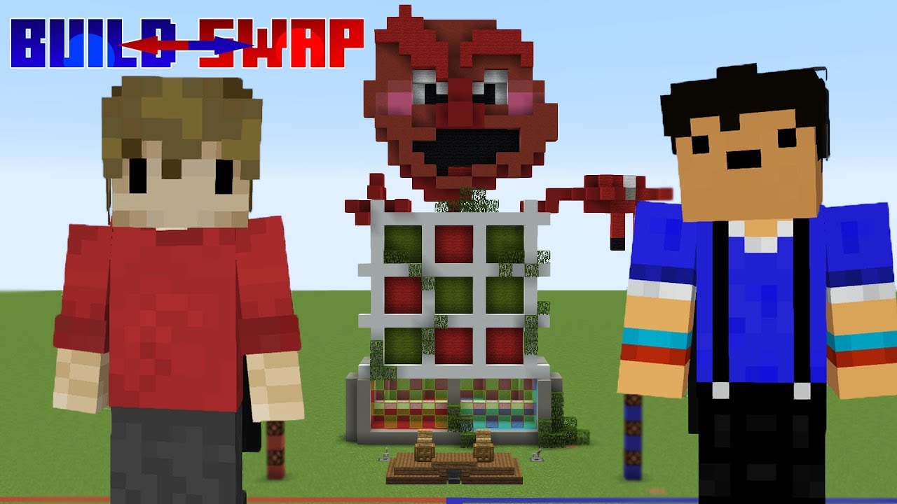 Minecraft Build Swap! Ft. Taurtis (Original) - YouTube