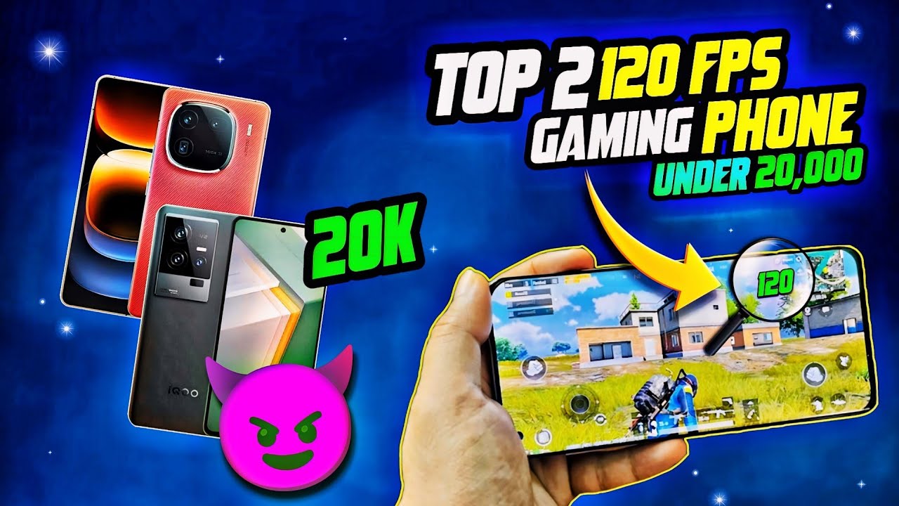 ⚡TOP 2 BEST GAMING PHONE WITH 120 FPS UNDER 20,000 | BEST 5G GAMING ...