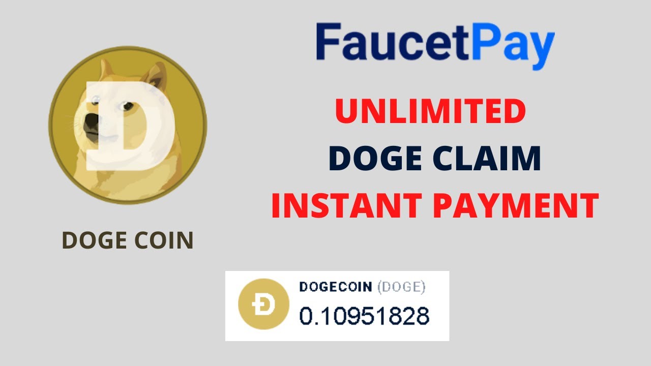 Our Coin Faucet Unlimited Doge Claim Instant Pay Faucetpay - YouTube