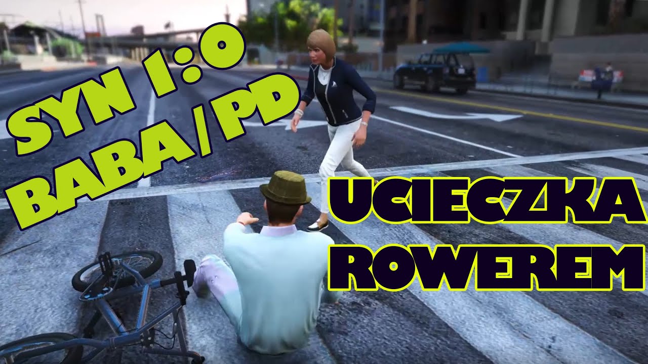spór o rowerek /w stara baba - YouTube