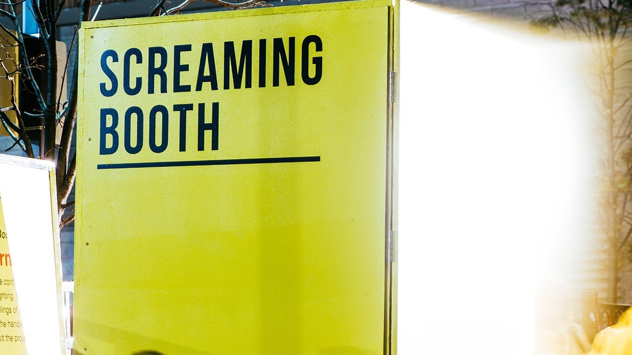 Scotiabank Nuit Blanche 2014: Screaming Booth by Chélanie Beaudin ...