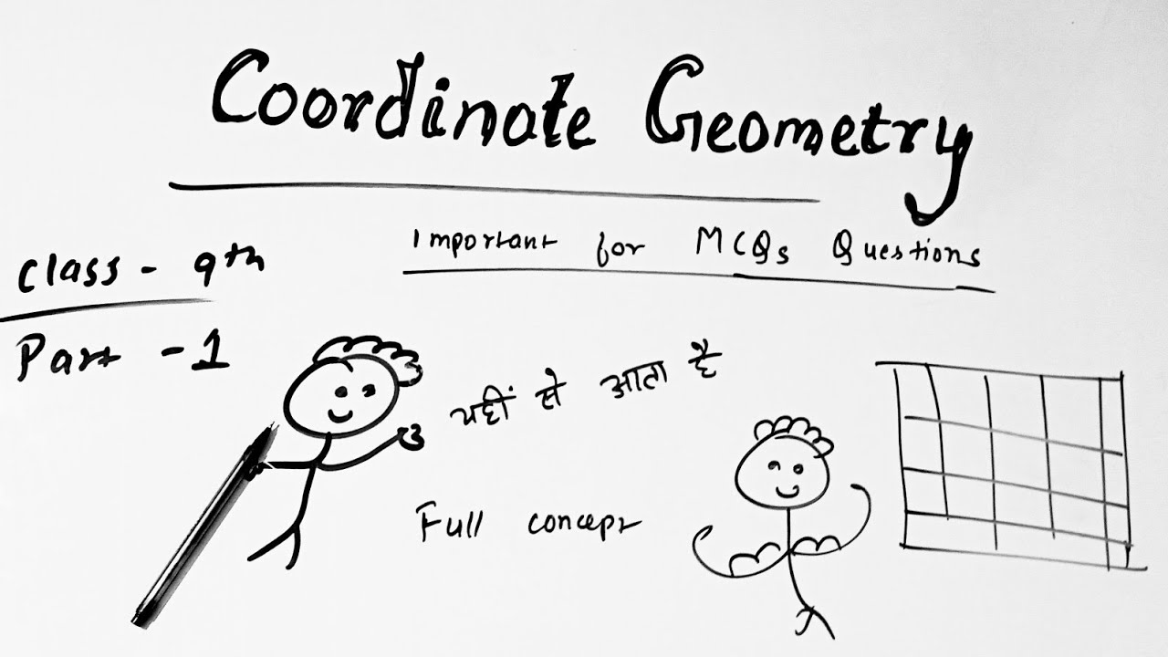 coordinate geometry class 9 part 1 bkp style || class ninth chapter 3 ...