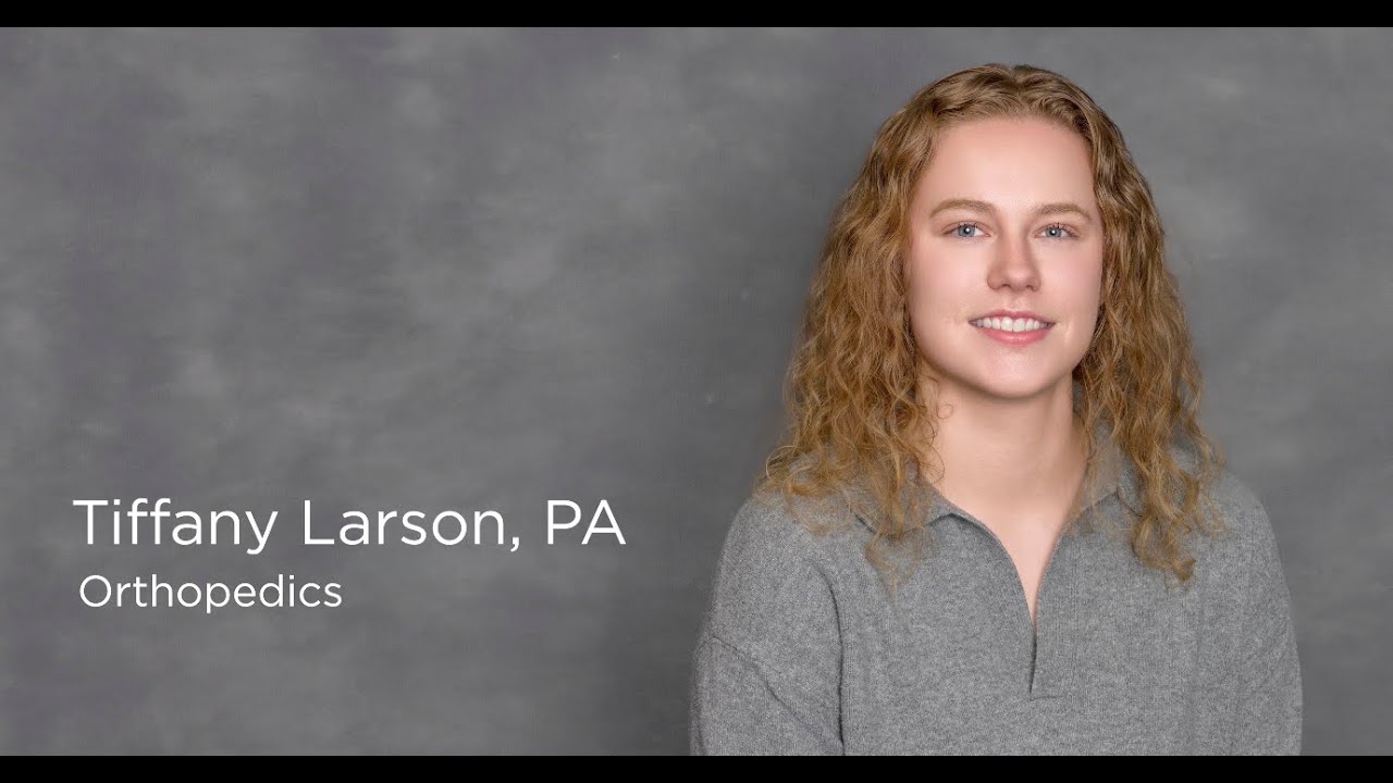 Tiffany Larson, PA | OrthoKansas - YouTube