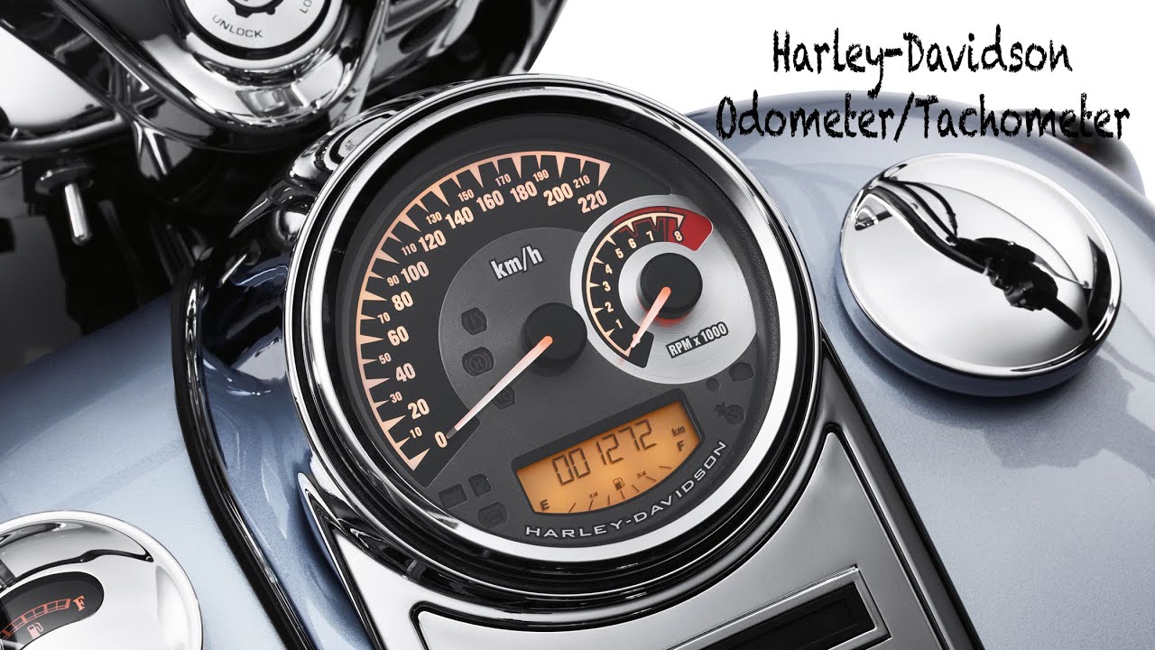 Installing new Harley Davidson Tachometer/Odometer - YouTube