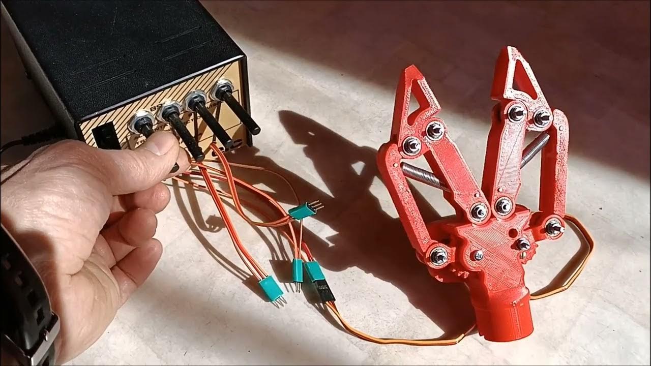 Pince de robot - YouTube