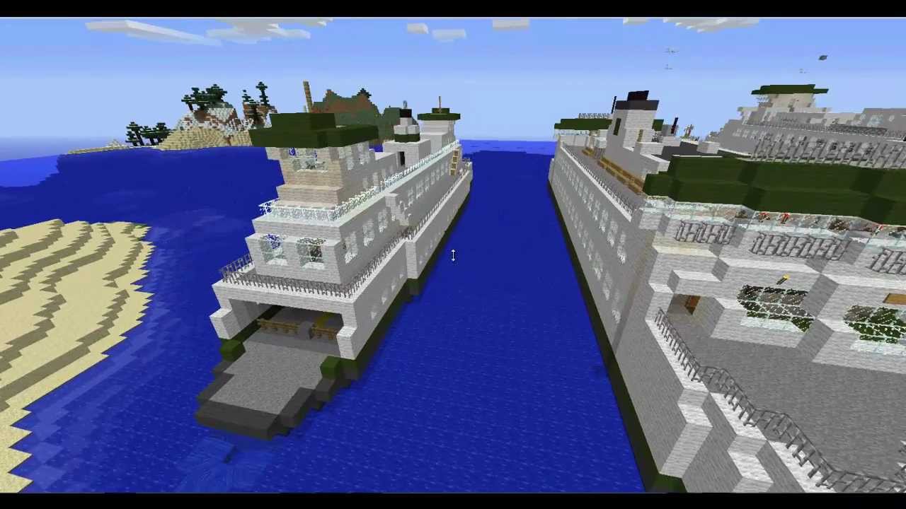 Minecraft Ferry - 【MV.Nisqually】 - YouTube