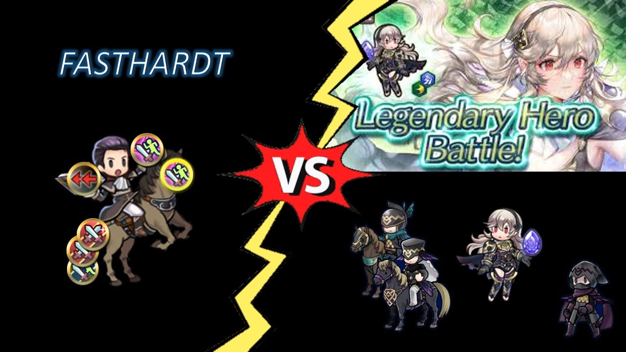 [FEH] Solo Fasthardt Vs Abyssal Legendary Corrin - YouTube