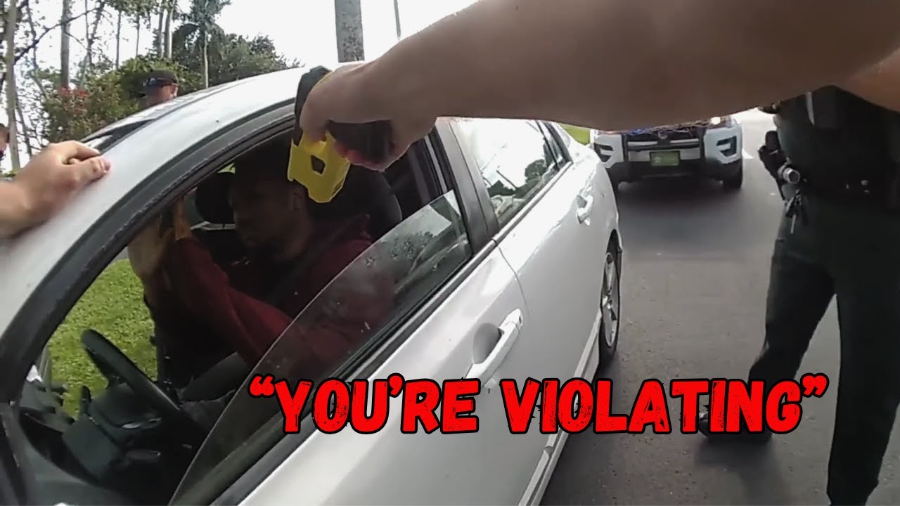 Defiant Driver Learns The Hard Way - Arrested - YouTube