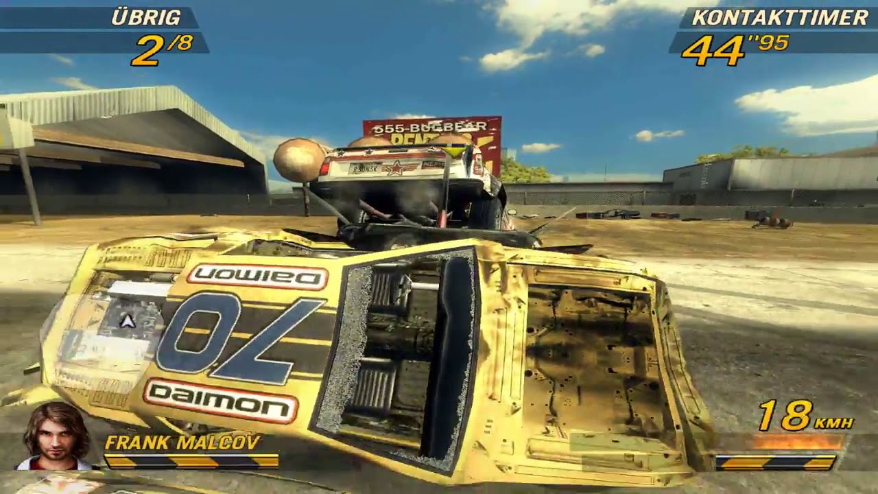 FlatOut 2: Flatmobile Derby #177 - YouTube