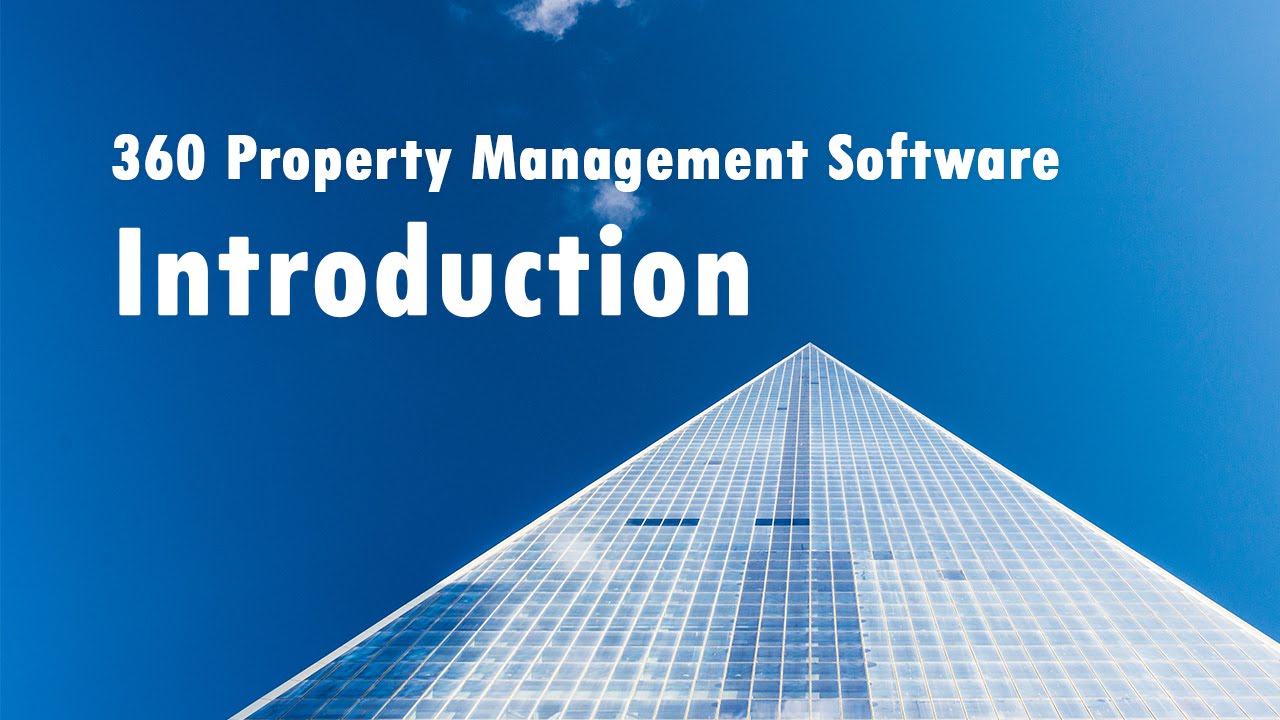 360 Property Management Software Introduction - YouTube