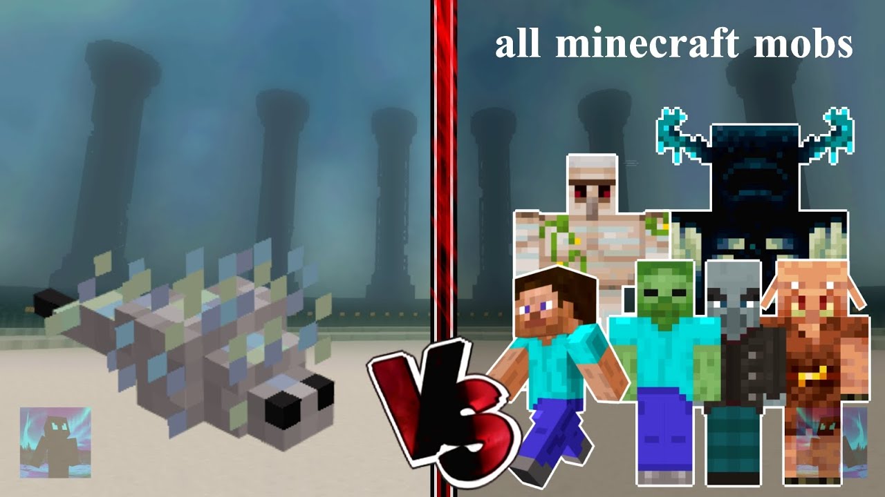 SILVERFISH vs ALL MOBS - Minecraft Mob Battle - YouTube