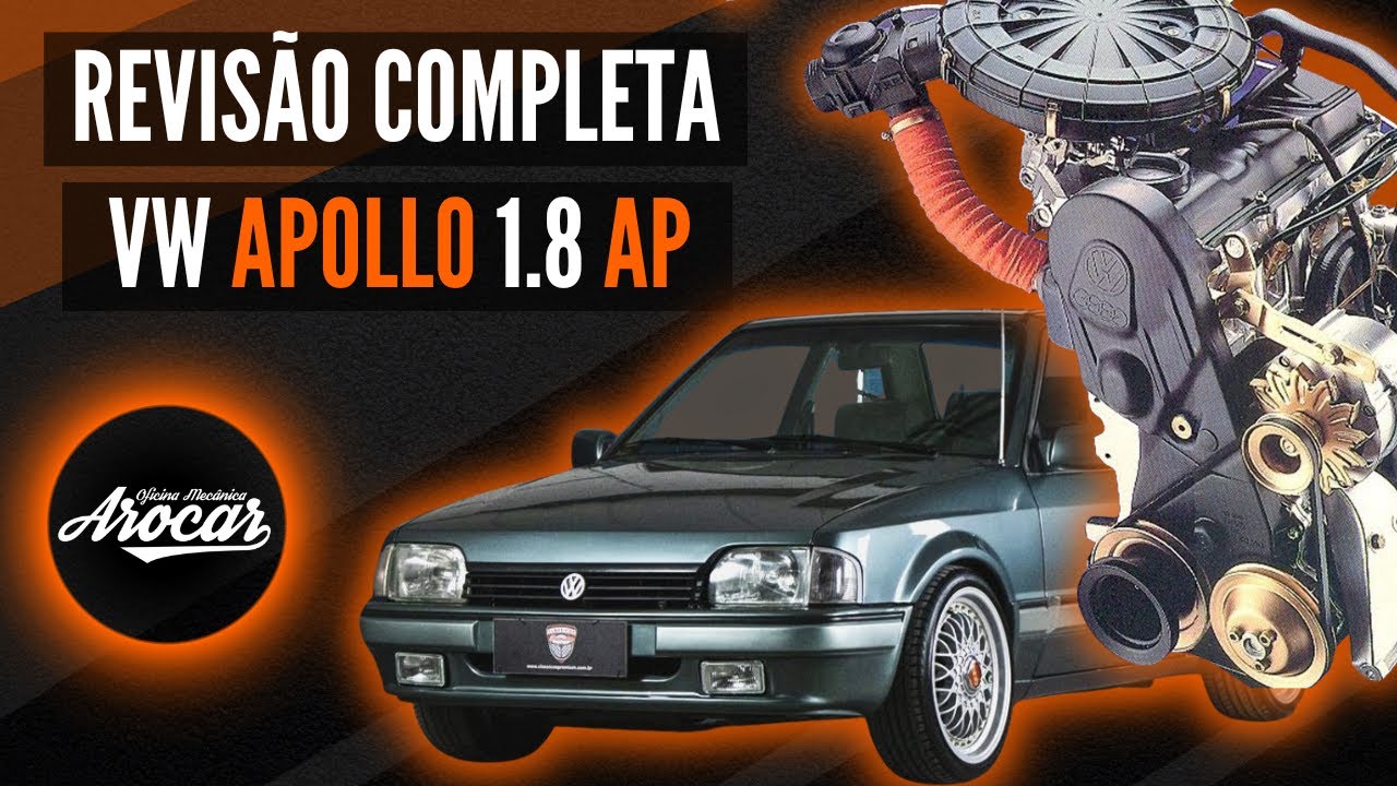 Revisão Completa VW Apollo GLS 1.8 AP do @PGRacingOficial - Oficina ...