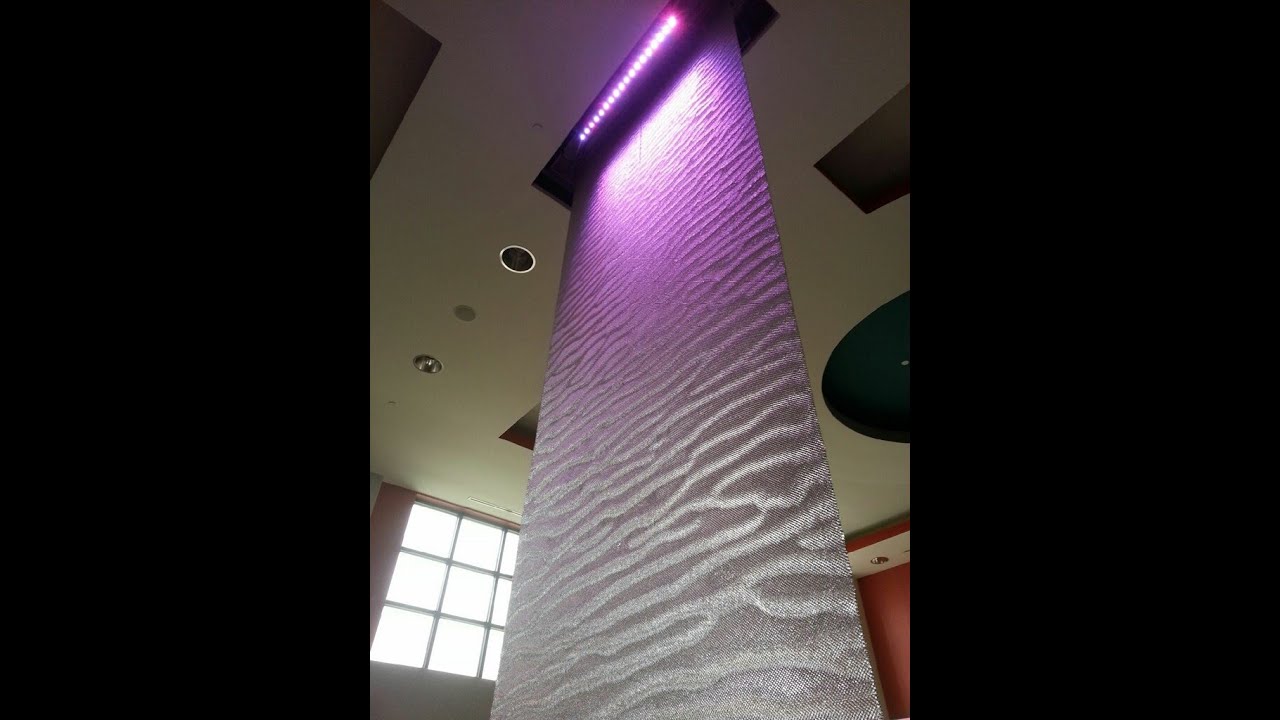 Lobby Waterfall 30' High-Beautiful Custom Water Feature-Eureka ...