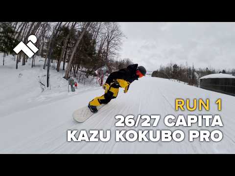 Run 1: 26/27 Capita Kazu Kokubo Pro Snowboard