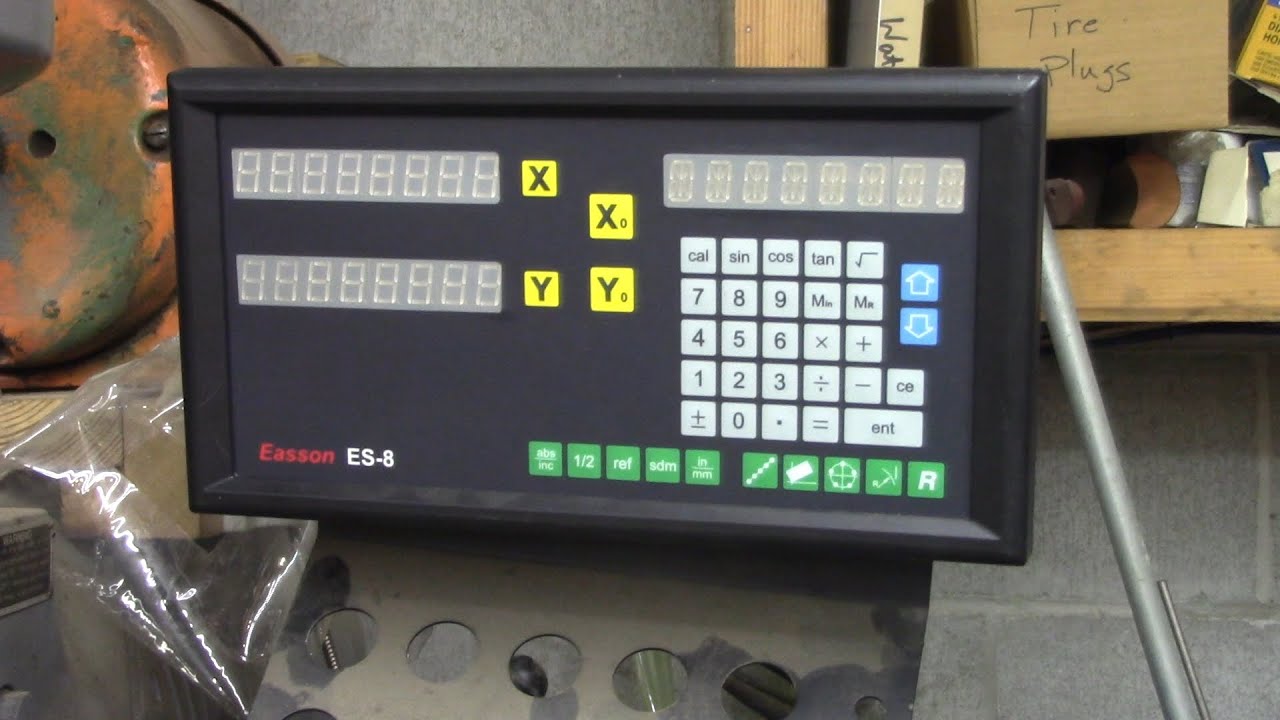 Easson DRO Circuit Board Repair - YouTube