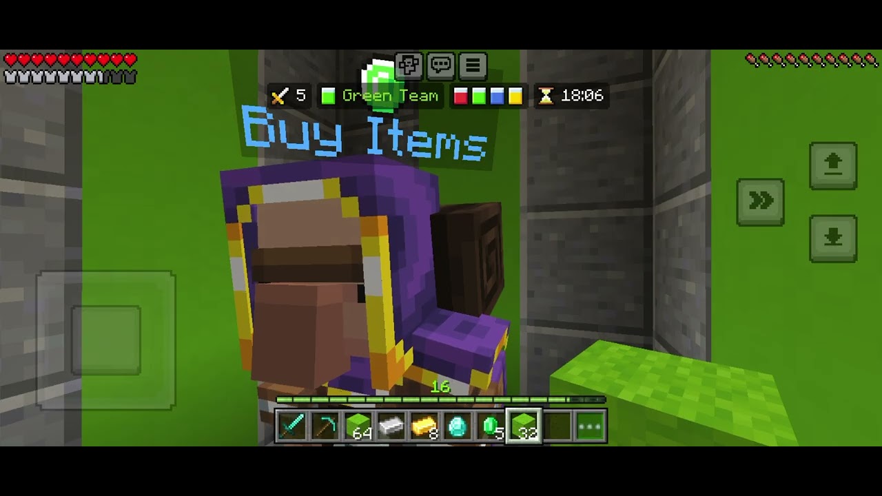 Breaking the red bed was the best scene in minecraft Bedwars. - YouTube