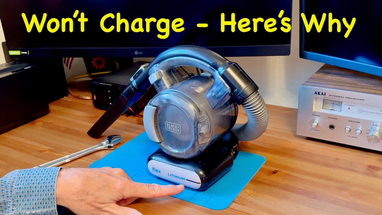 15-Minute Fix: Dead Black & Decker Vacuum Brought Back to Life #repair ...