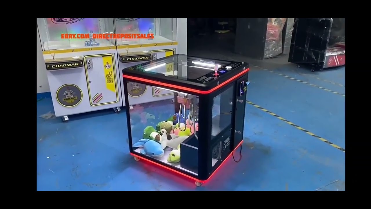 CUBE BOX Arcade Claw machine for sale on eBay.com #clawmachine #arcade ...