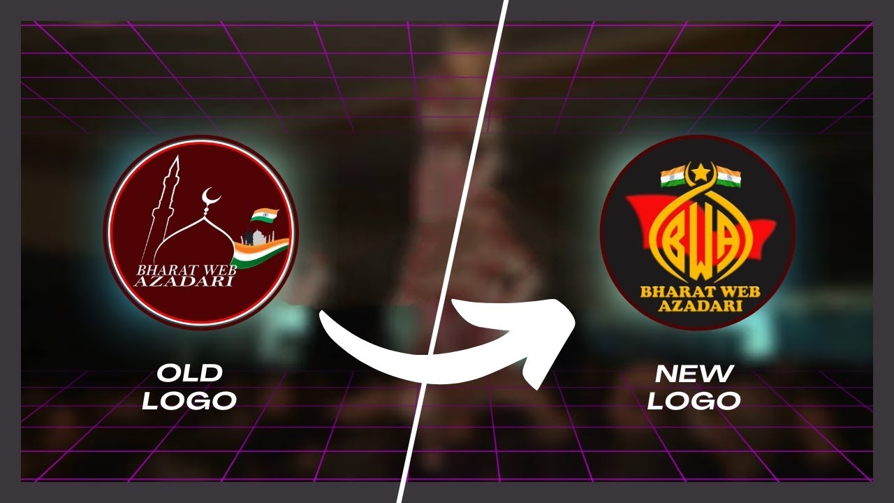Bharat Web Azadari - New Logo Announcement | 2023/1445H ️🇮🇳🙌🏻 - YouTube