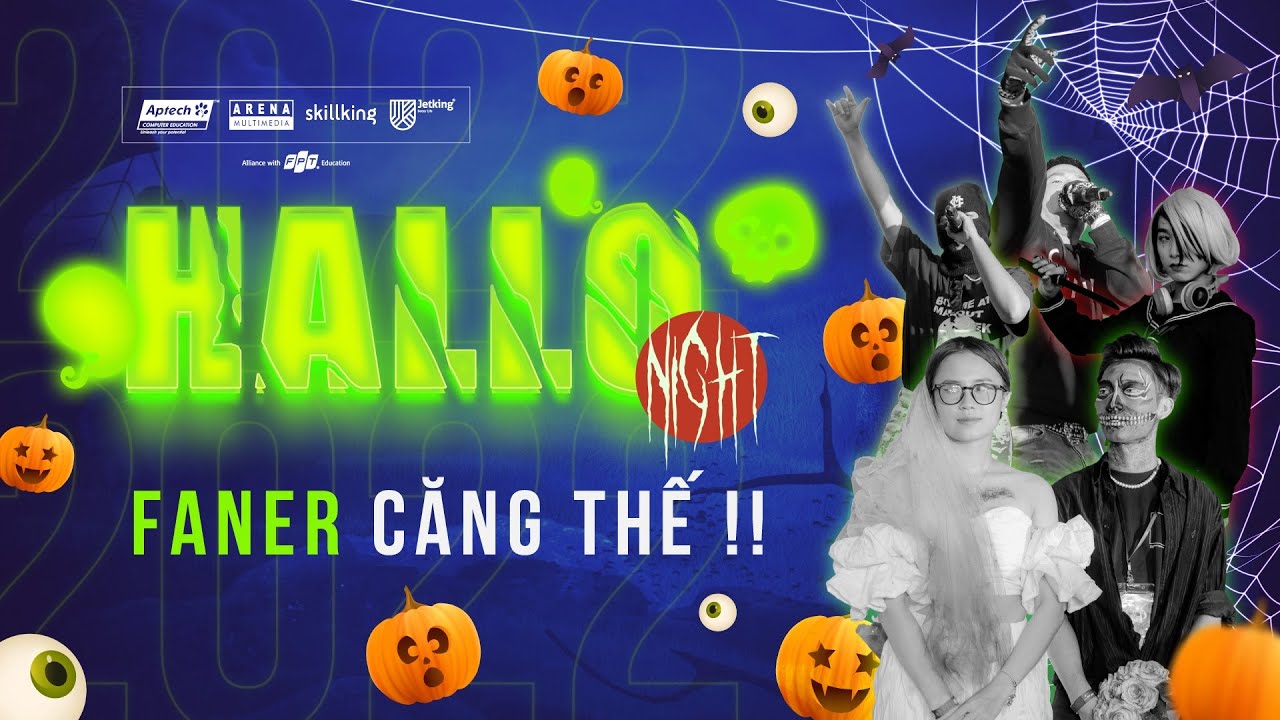 Ú oà với HALLO NIGHT 2022 - Sinh viên FPT Arena chơi Halloween như thế ...