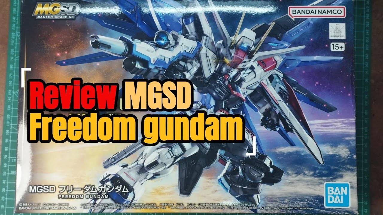 Review MGSD Freedom gundam - YouTube