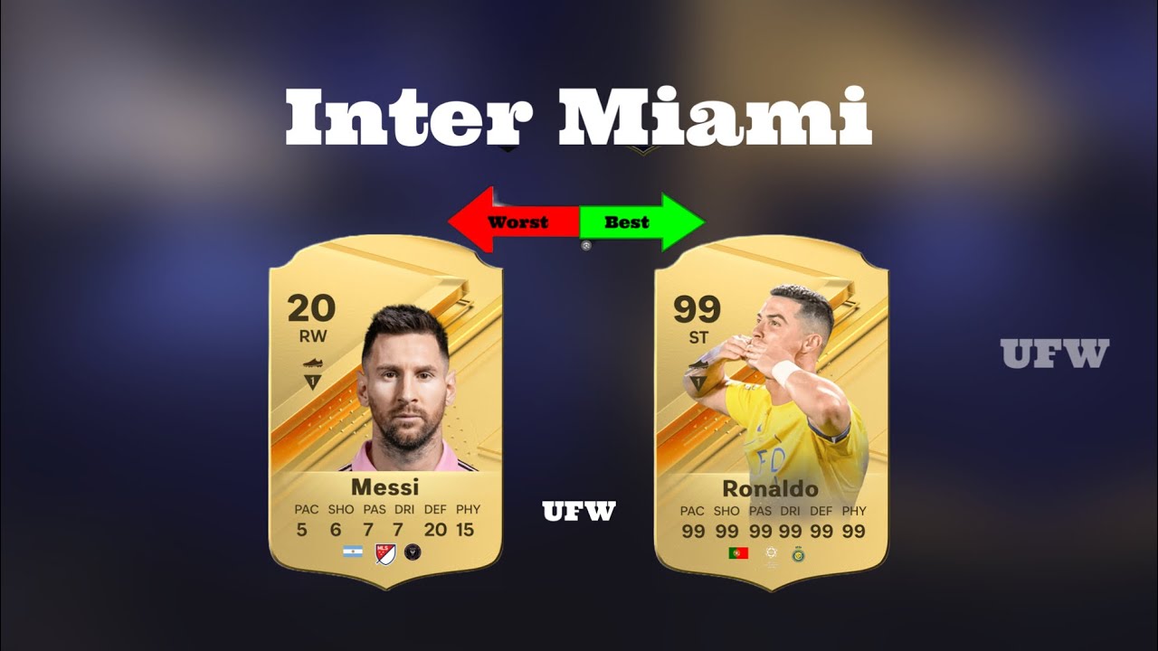 Worst and Best FIFA Cards | Inter Miami Editions. #fifa #eafc24 #worst ...