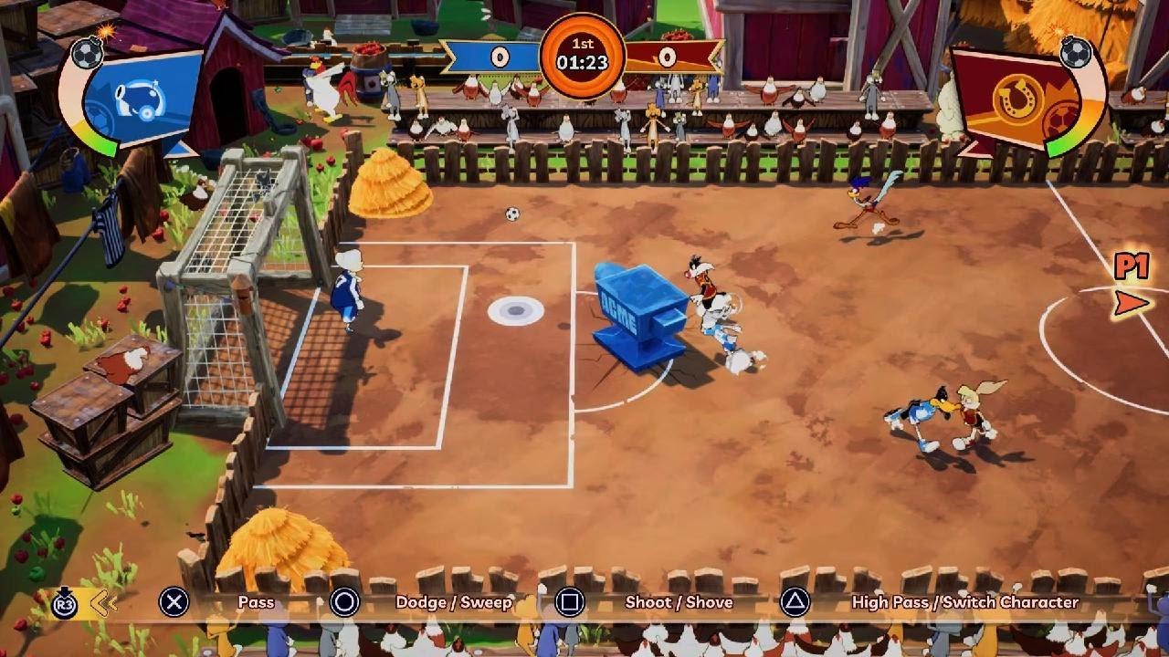 Looney Tunes: Wacky World of Sports: Soccer Gameplay - YouTube