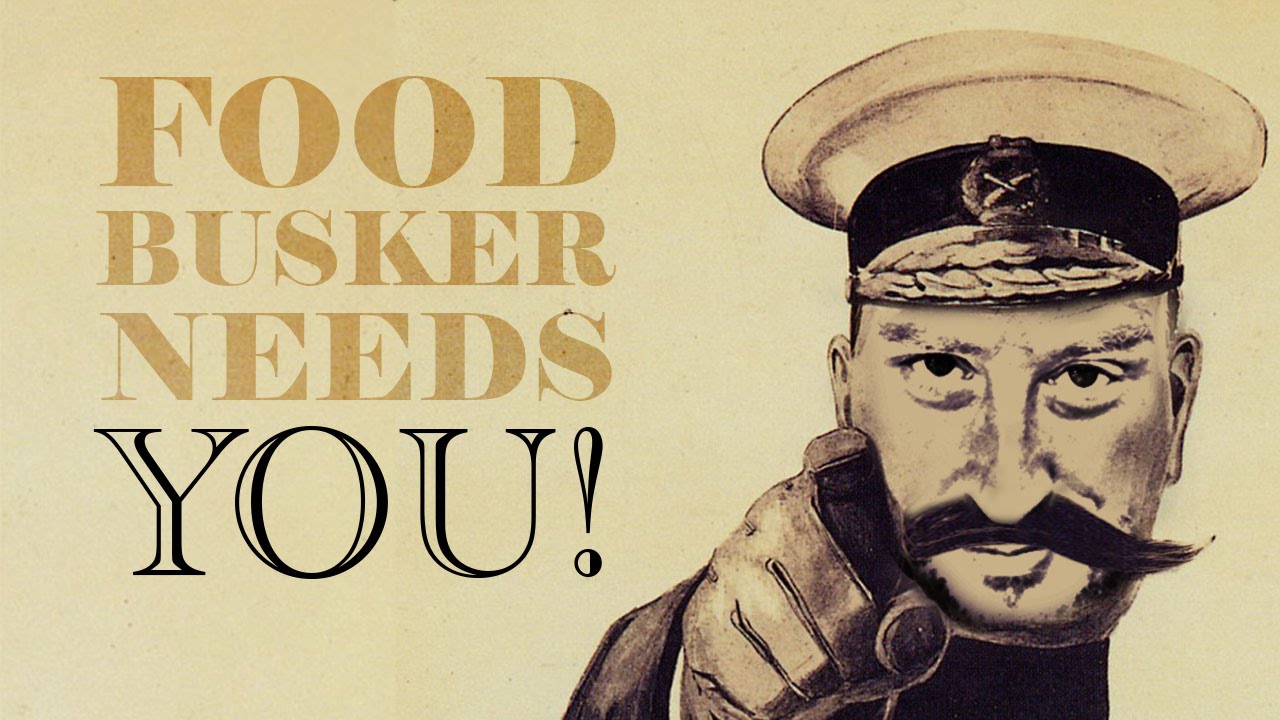 FOOD BUSKER NEEDS YOU! | John Quilter - YouTube