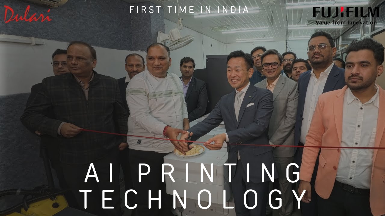 Dulari Digitals Launch New AI Printing Technology with Fuji Film India ...