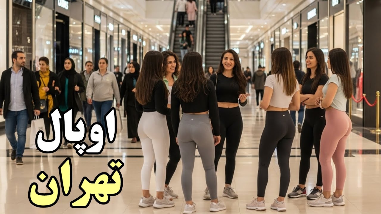 You Won’t Believe This Is Iran 🇮🇷 | Inside Opal Mall, North-West Tehran ...