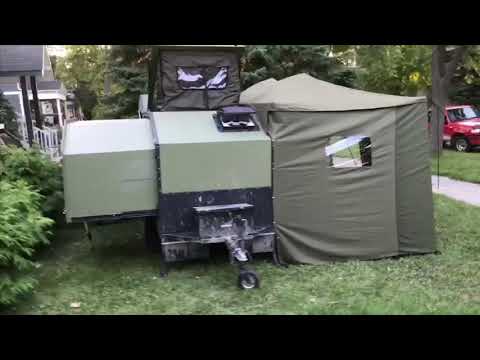 Atv camper - YouTube