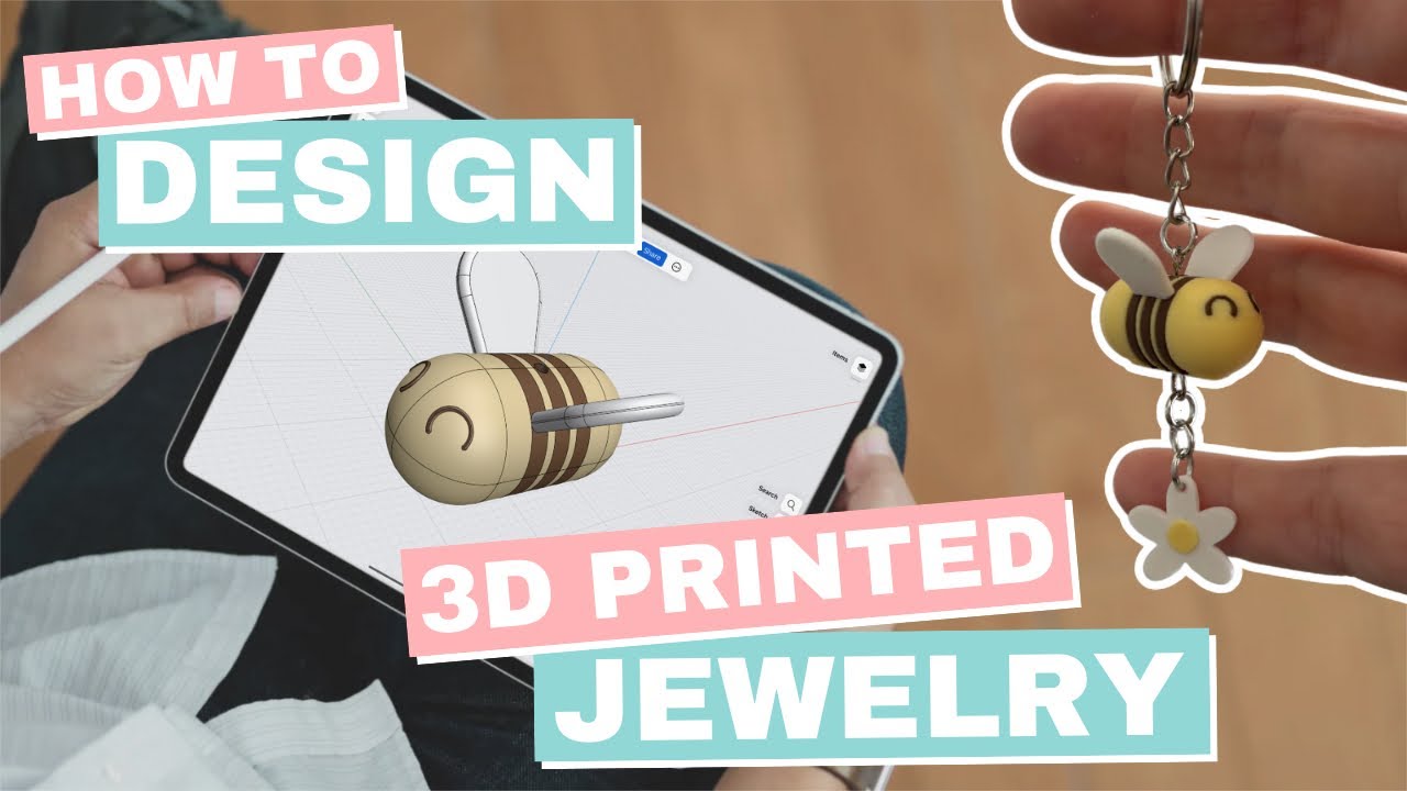Designing and Modeling Jewelry Charms in Shapr3D - YouTube
