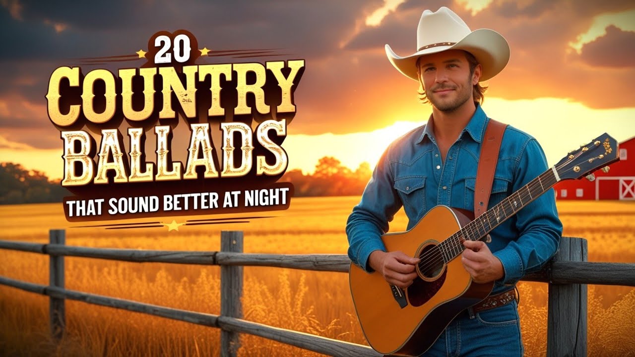 20 Country Ballads That Sound Better at Night - YouTube