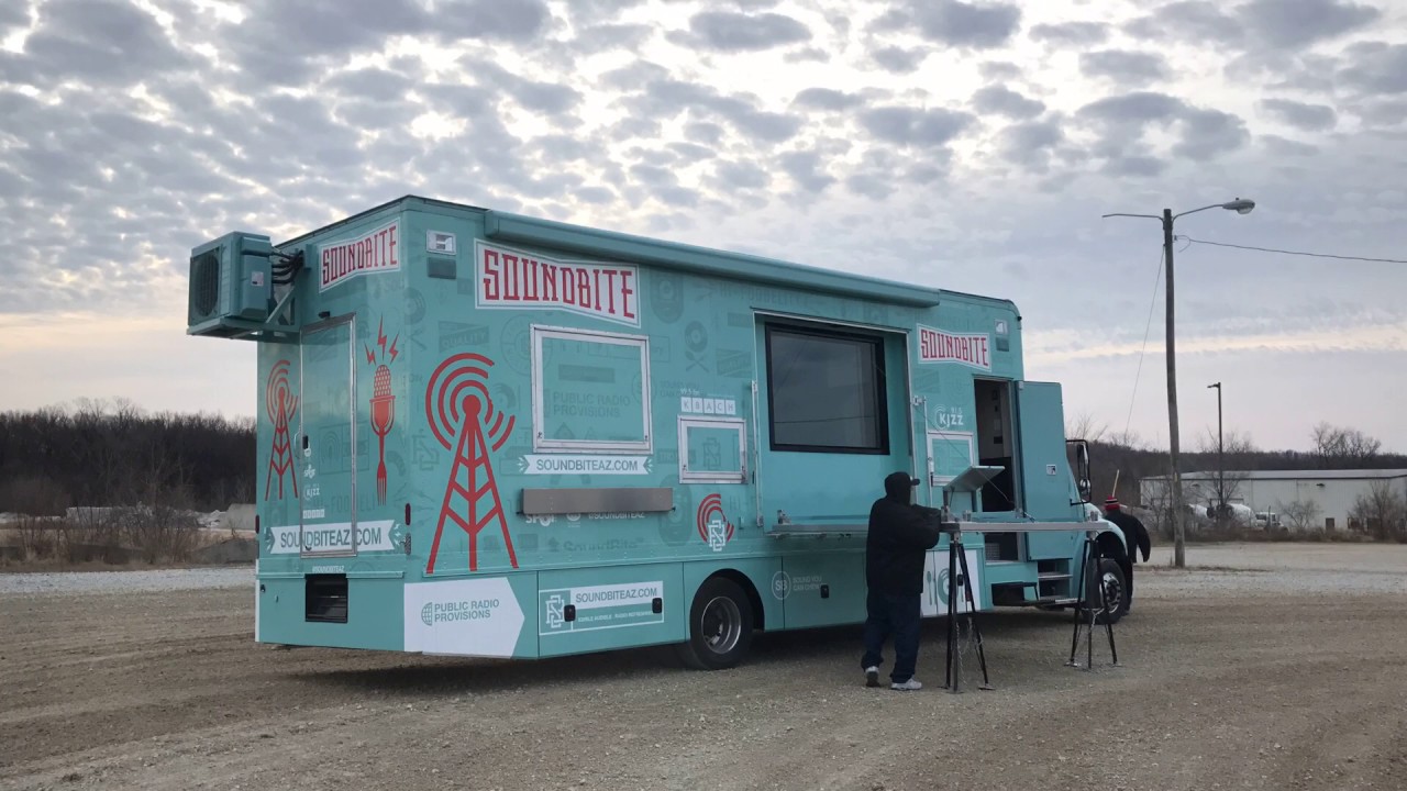 NPR Custom Mobile Broadcast & Food Truck - YouTube